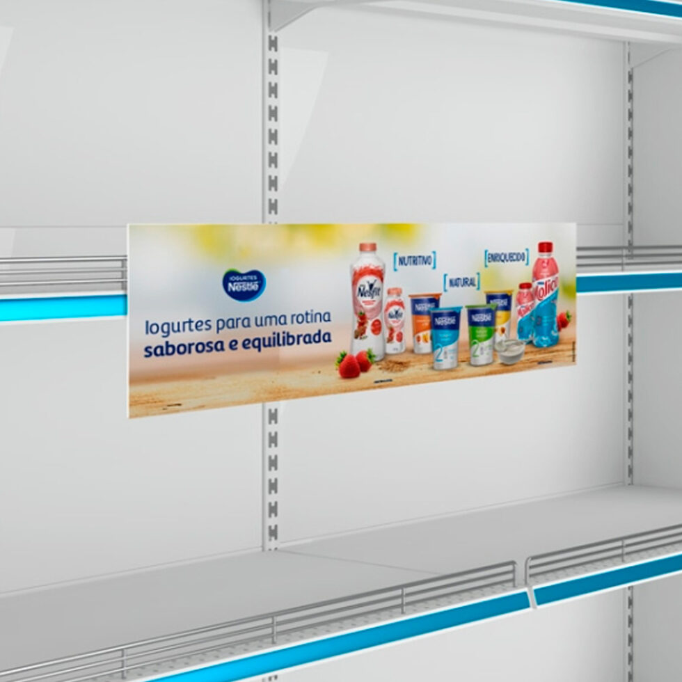 Faixa de gôndola | Artmídia